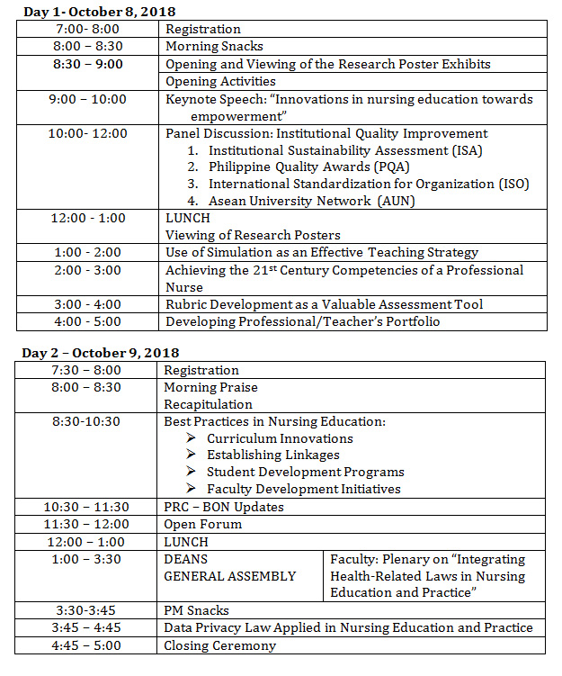 59th Annual Convention and General Assembly – Program « The official ...